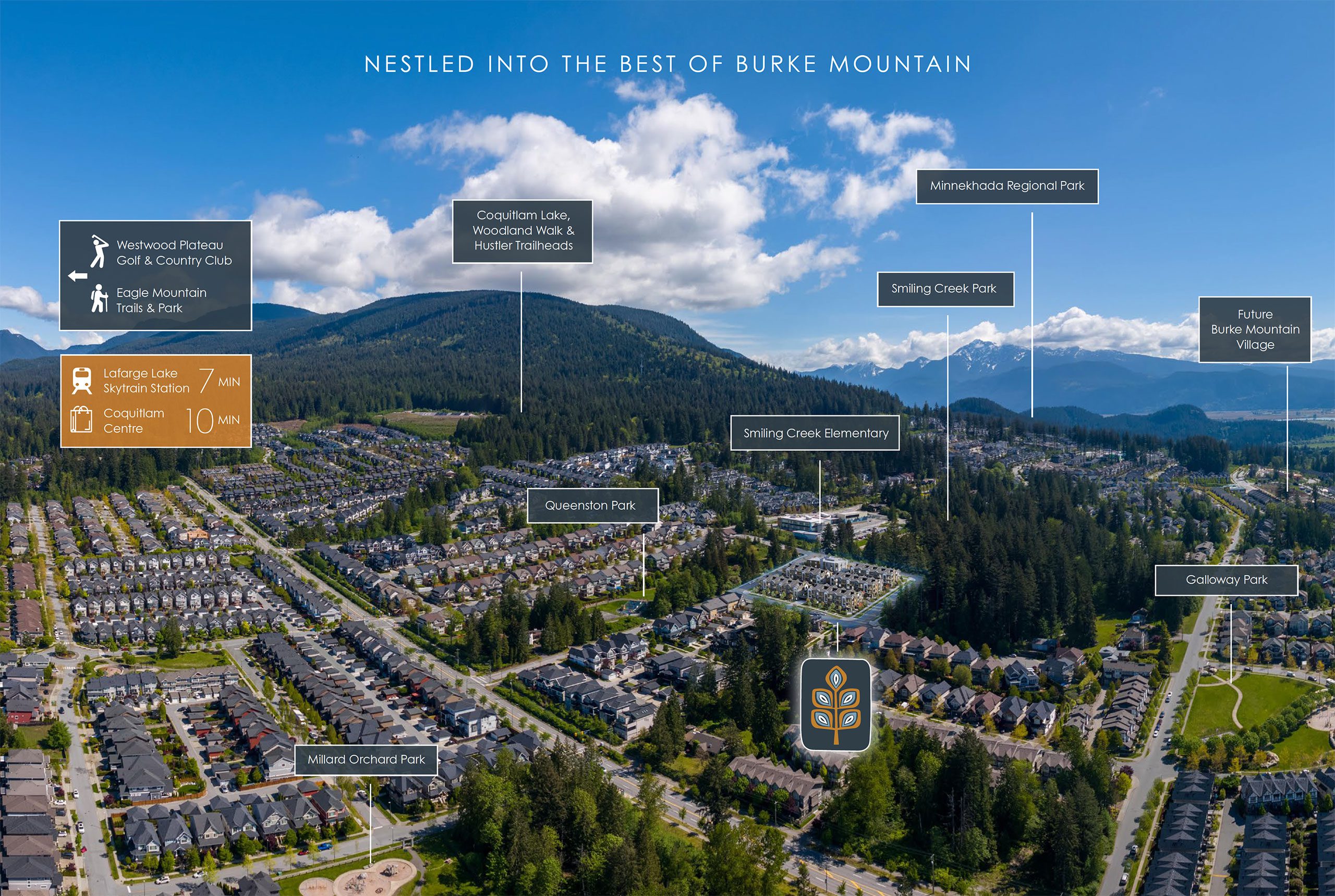 Community Amber Gate Burke Mountain Coquitlam BC Community Amber Gate Burke Mountain Coquitlam BC